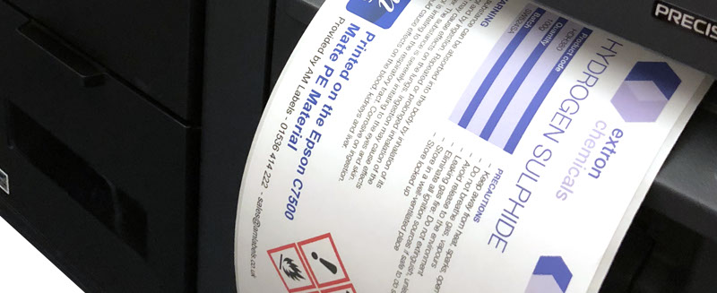 Chemical Labels | Experts in Colour Label Printers